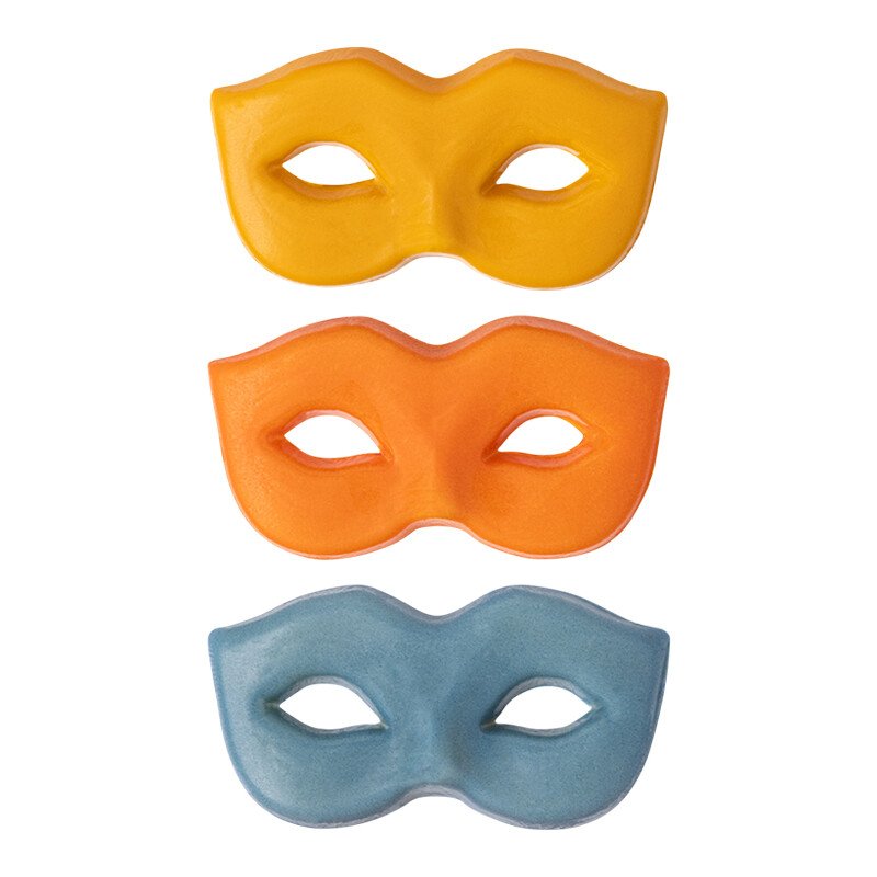 2000666 MASQUE DE CARNAVAL 4,5X2,4 CM 125PCS | Bruyerre